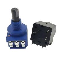 China WH116AK Carbon Film Rotary Potentiometer with Push Switch 10A 250V High Current Adjustment for sale