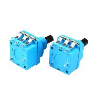 China WH116AK Carbon Film Rotary Potentiometer with Push Switch 10A 250V High Current Adjustment for sale
