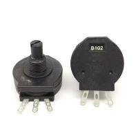 China BONENS RV097NS 9mm Carbon Film Rotary Potentiometer - 500Ω to 2MΩ Range, 0.05W Power Rating for sale