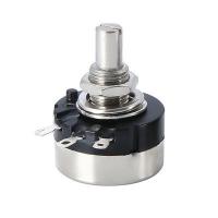 China RV24YN20S Carbon Film Potentiometer 1K-20K Ohm Single-Turn Rotary Variable Resistor 0.25W Power Rating for sale