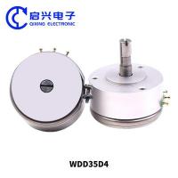 China WDD35D4 5K 2W multi-turns conductive plastic precision Rotary potentiometer for sale