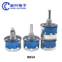 China WDD35D-4 10kΩ Precision Potentiometer with 0.5% Linearity and 36mm Diameter for Industrial Control for sale