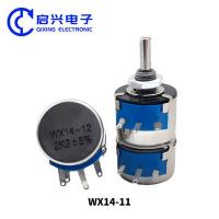 China WDD35D-4 10kΩ Precision Potentiometer with 0.5% Linearity and 36mm Diameter for Industrial Control for sale