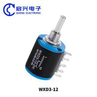 China WDD35D-4 10kΩ Precision Potentiometer with 0.5% Linearity and 36mm Diameter for Industrial Control for sale