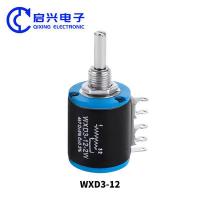China WDD35D-4 10kΩ Precision Potentiometer with 0.5% Linearity and 36mm Diameter for Industrial Control for sale