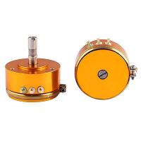 China WDD35D-4 10kΩ Precision Potentiometer with 0.5% Linearity and 36mm Diameter for Industrial Control for sale