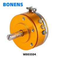 China WDD35D-4 10kΩ Precision Potentiometer with 0.5% Linearity and 36mm Diameter for Industrial Control for sale