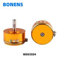 China WDD35D-4 10kΩ Precision Potentiometer with 0.5% Linearity and 36mm Diameter for Industrial Control for sale