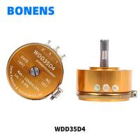 China WDD35D-4 10kΩ Precision Potentiometer with 0.5% Linearity and 36mm Diameter for Industrial Control for sale