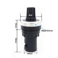 China BONENS LA42DWQ-22 10K Ohm Knob Rotary Switch Potentiometer Pot Inverter Converter Resistance Variable Speed Drive Potent for sale