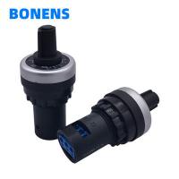 China Bonens High Precision Potentiometer LA42DWQ-22 IP65 22mm Rotary Potentiometer 1k 2k 5k 10k for sale