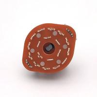 China RS25 Rotary Band Switch 2-4 Pole 2-12 Position 6mm Shaft DC30V 0.3A for sale
