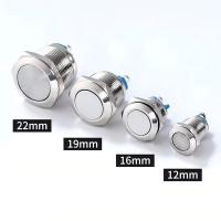 China Stainless Steel Waterproof LED Push Button Switch 12mm 16mm 19mm 22mm IP66 IP67 for sale