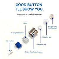 China Stainless Steel Waterproof LED Push Button Switch 12mm 16mm 19mm 22mm IP66 IP67 for sale