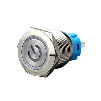 China Stainless Steel Waterproof LED Push Button Switch 12mm 16mm 19mm 22mm IP66 IP67 for sale