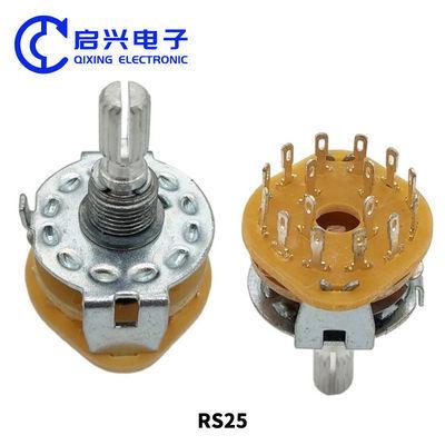 China BONENS RS25 Metal Pushbutton Waterproof Light Switch 3V-220V LED Blue Ring Light 12mm-30mm Cutout for sale