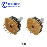 China BONENS RS25 Metal Pushbutton Waterproof Light Switch 3V-220V LED Blue Ring Light 12mm-30mm Cutout for sale
