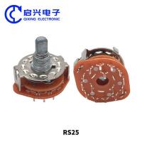 China BONENS RS25 Metal Pushbutton Waterproof Light Switch 3V-220V LED Blue Ring Light 12mm-30mm Cutout for sale