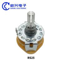 China BONENS RS25 Metal Pushbutton Waterproof Light Switch 3V-220V LED Blue Ring Light 12mm-30mm Cutout for sale