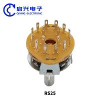 China BONENS RS25 Metal Pushbutton Waterproof Light Switch 3V-220V LED Blue Ring Light 12mm-30mm Cutout for sale