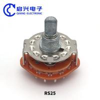 China BONENS RS25 Metal Pushbutton Waterproof Light Switch 3V-220V LED Blue Ring Light 12mm-30mm Cutout for sale