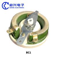 China BC1 Porcelain Disk Variable Resistor 25W-500W 10Ω-1KΩ Sliding Rheostat for Industrial Voltage Regulation for sale