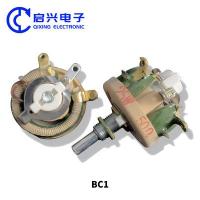 China BC1 Porcelain Disk Variable Resistor 25W-500W 10Ω-1KΩ Sliding Rheostat for Industrial Voltage Regulation for sale