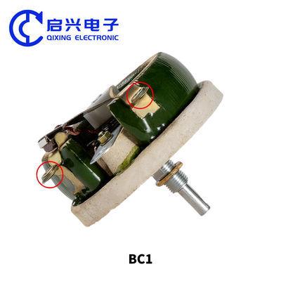 China Ceramic Disc Rheostat 50W Variable Resistor 1Ω to 10KΩ ±5% Tolerance BC1 Series for sale