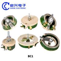 China BC1 Porcelain Disk Variable Resistor 25W-500W 10Ω-1KΩ Sliding Rheostat for Industrial Voltage Regulation for sale