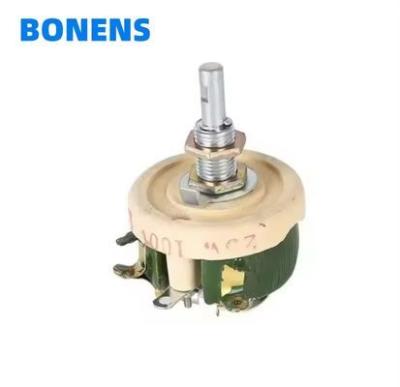 China BC1 Series 25W-500W 5% Rotary Variable Resistor Wirewound Rheostat for sale