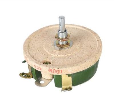 China BC1 Porcelain Disk Variable Resistor 50W 10R-30R Range for Industrial Voltage Regulation for sale