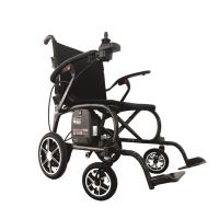 China Electromagnetic Braking Electric Wheelchair with Adjustable Height and Remote Control for sale