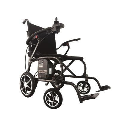 China Remote Control Electric Wheelchair with Lightweight Design and Carbon Fiber Frame for sale