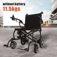 China Compact Size Electric Wheelchair with Carbon Fiber Frame and Brushless Motors for sale