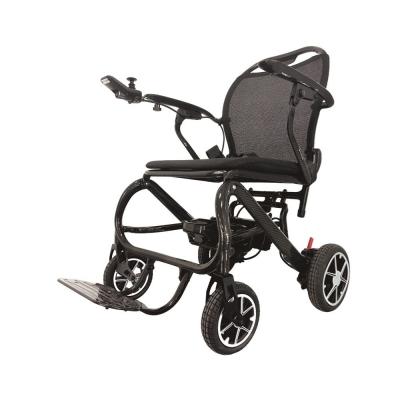 China Electromagnetic Braking Carbon Fiber Electric Wheelchair for Disabled And The Elderly for sale