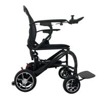 China Foldable Electric Wheelchair with 10km Driving Distance and W460mm*D390mm Seat Size for sale