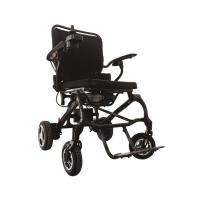 China Lightweight Foldable Electric Wheelchair with 215mm Rear Wheel and 175mm Front Wheel for sale