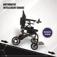 China Carbon Fiber Electric Wheelchair with 300LBS Load Capacity and Electromagnetic Braking for sale