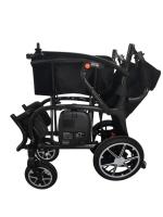 China Electric Wheelchair with DC24V150W*2 Motor and Folding Size 730mm*310mm*710mm for sale