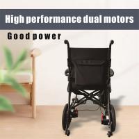 China Electric Wheelchair with DC24V150W*2 Motor and Folding Size 730mm*310mm*710mm for sale