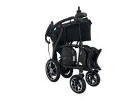 China Foldable Full Carbon Fiber Electric Wheelchair for Easy Transport and Powerful Motor for sale