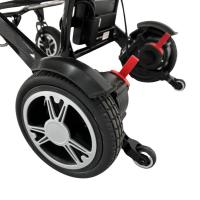 China Electric Wheelchair with All Carbon Fiber Frame T700 and Electromagnetic Braking for sale