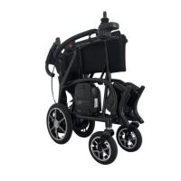 China Disabled And The Elderly Travel Easily 300LBS 136KG Carbon Fiber Electric Wheelchair for sale