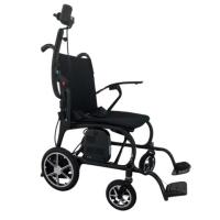 China Disabled And The Elderly Travel Easily 300LBS 136KG Carbon Fiber Electric Wheelchair for sale