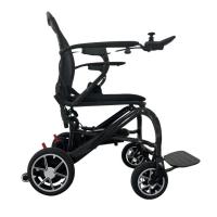 China Effortless Mobility 6km/h Speed Professional Carbon Fiber Folding Electric Wheelchair for sale