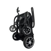 China Effortless Mobility 6km/h Speed Professional Carbon Fiber Folding Electric Wheelchair for sale