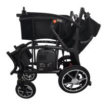 China 300LBS Load Carbon Fiber Electric Wheelchair  with Convenient Features for sale