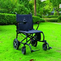 China Lightweight 11.5kg Electric Wheelchair with Full Carbon Fiber Frame and Extended Seat for sale