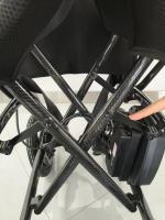 China Lightweight 11.5kg Electric Wheelchair with Full Carbon Fiber Frame and Extended Seat for sale