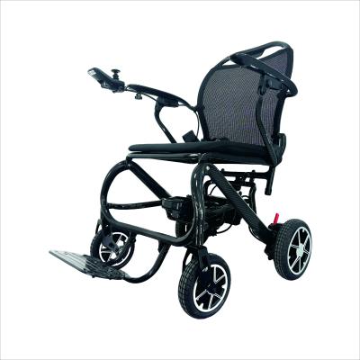 China Electric Wheelchair with Magnesium Alloy Wheels 230mm/180mm and 10km Driving Range for sale